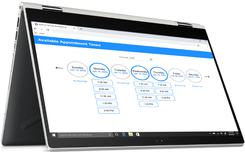 ORTHO2 BLOG | Set Up Online Scheduling